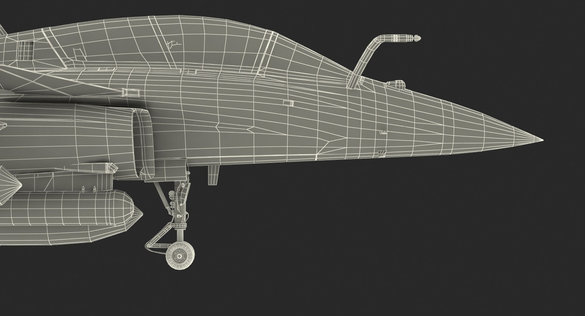 3d model dassault rafale