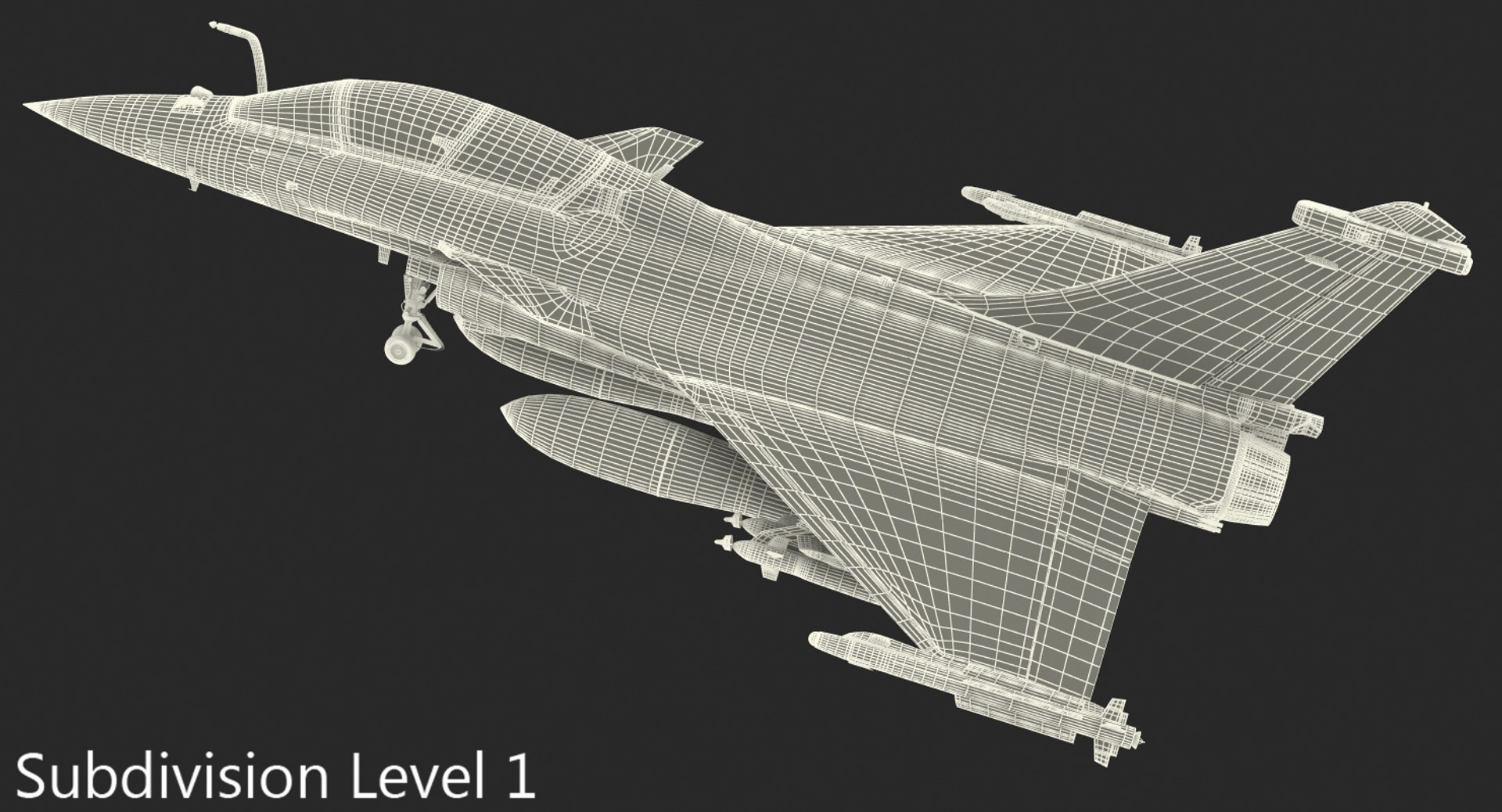 3d model dassault rafale