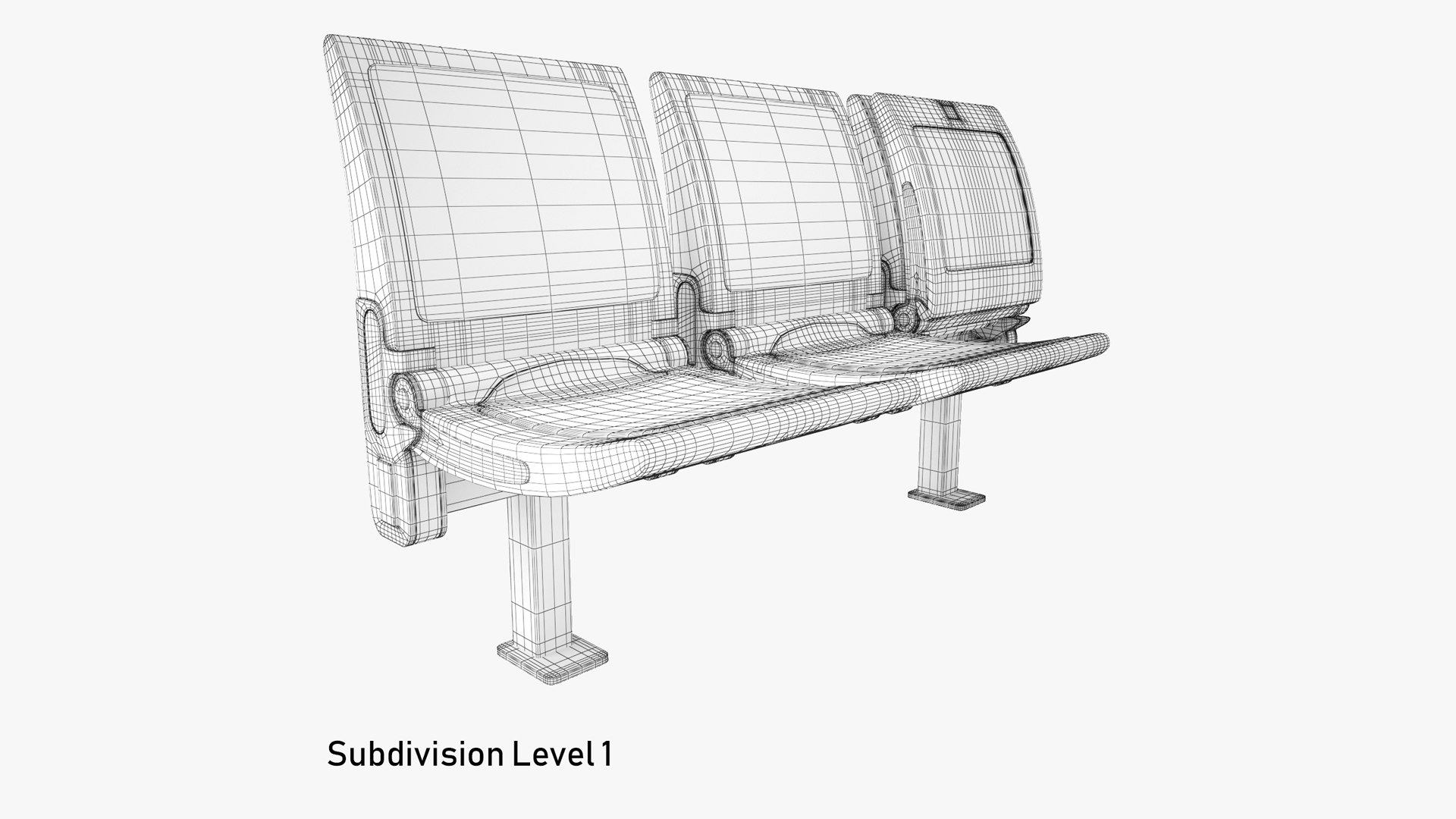 3D Arena Stadium Seating Model - TurboSquid 2143841
