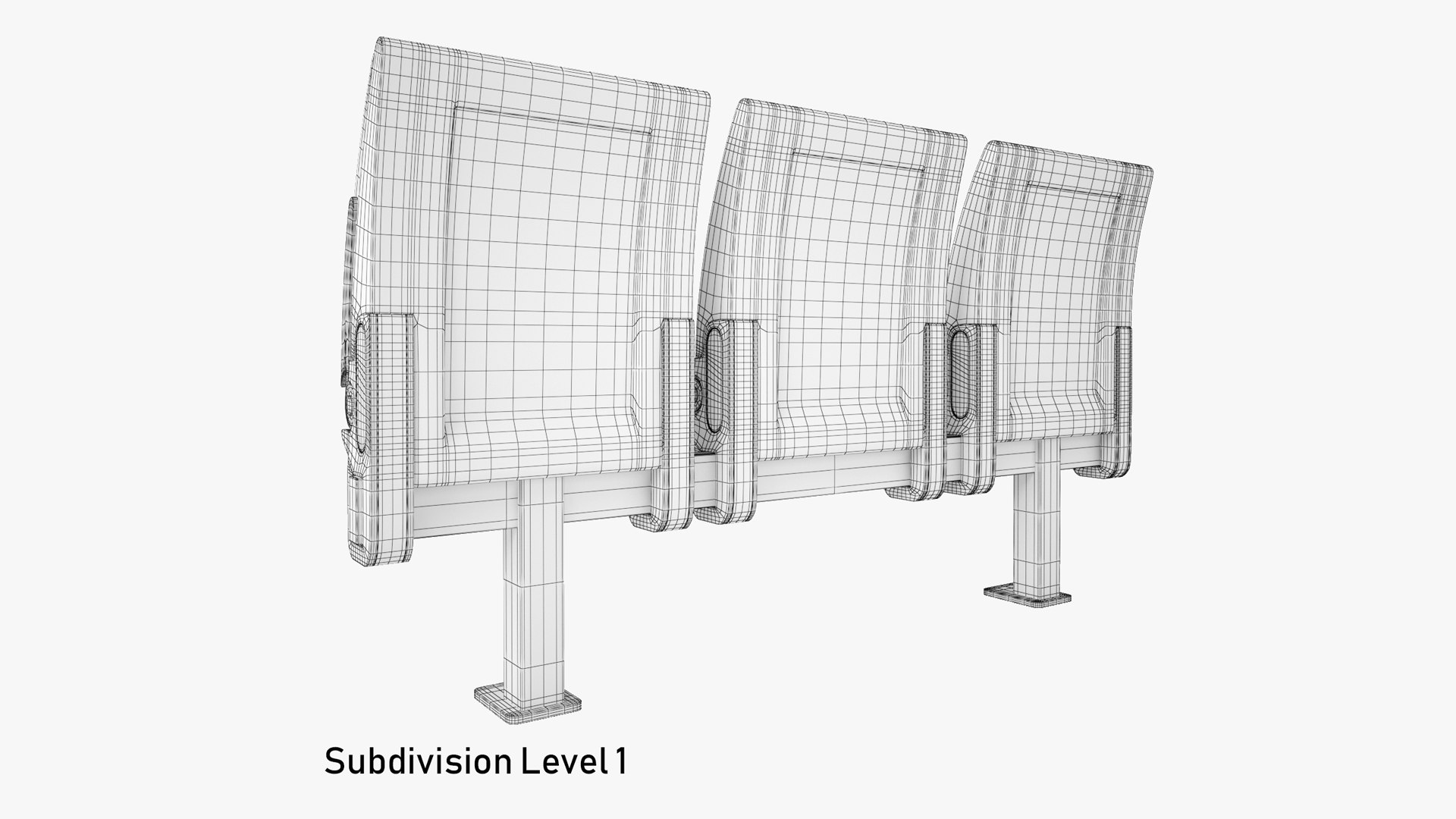 3D Arena Stadium Seating Model - TurboSquid 2143841