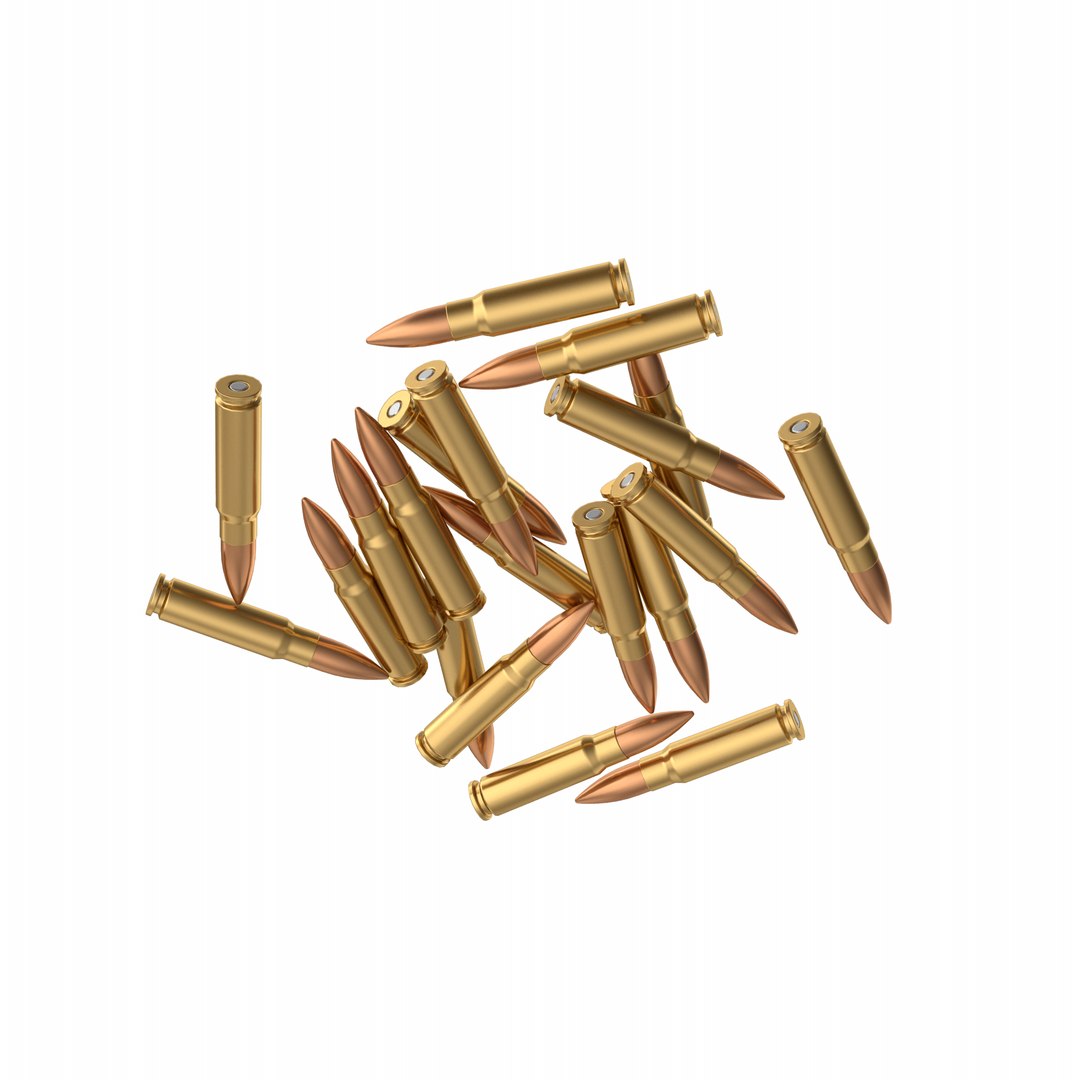 3D Rifle Bullets - TurboSquid 1973613