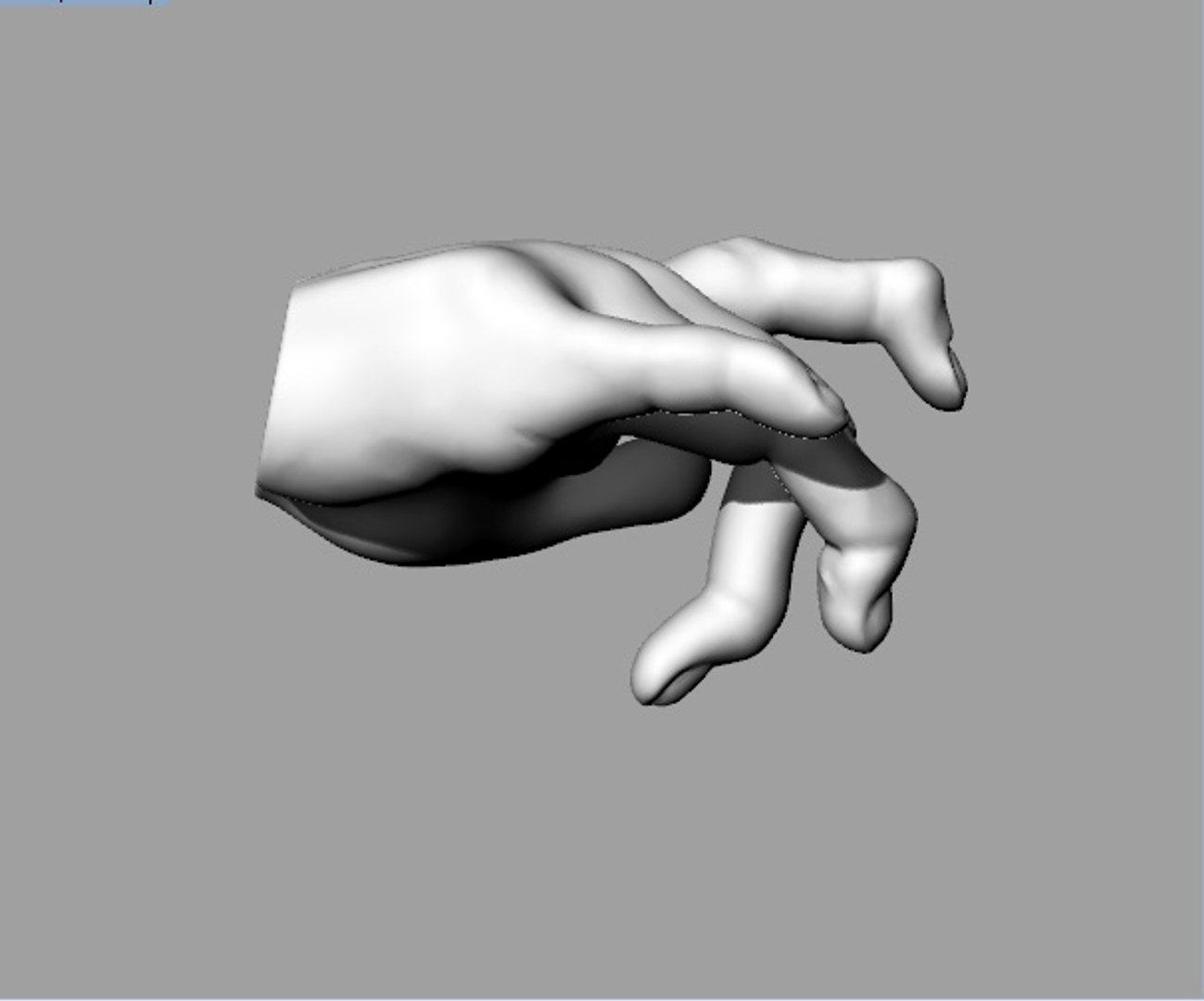Hand Flicking Model - TurboSquid 1229227
