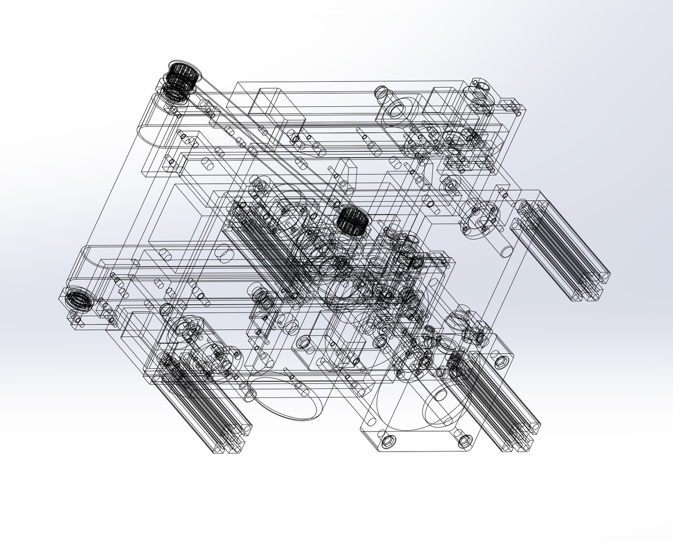 3D Conveyor Belt Lifting Mechanism - TurboSquid 1275756
