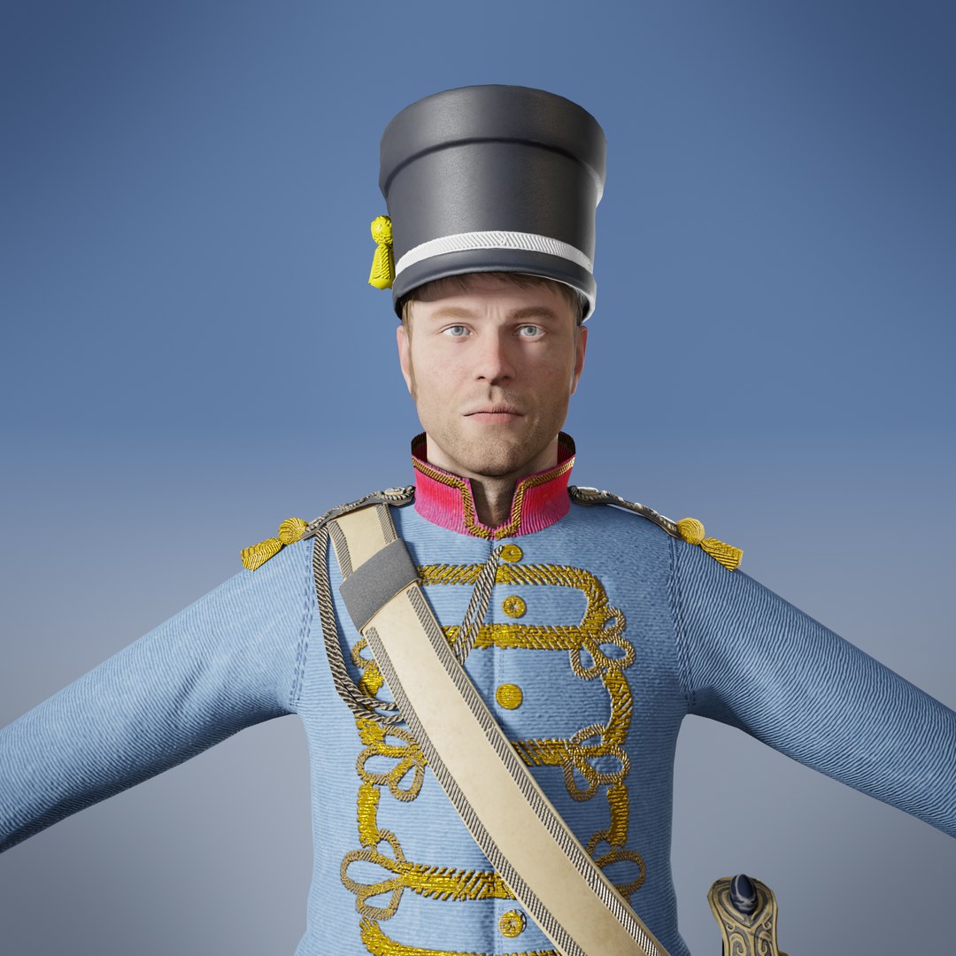 3D Dutch East India Company VOC Soldiers In Uniform - TurboSquid 2184964