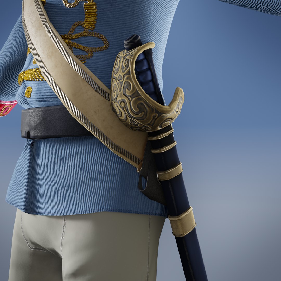 3D Dutch East India Company VOC Soldiers In Uniform - TurboSquid 2184964