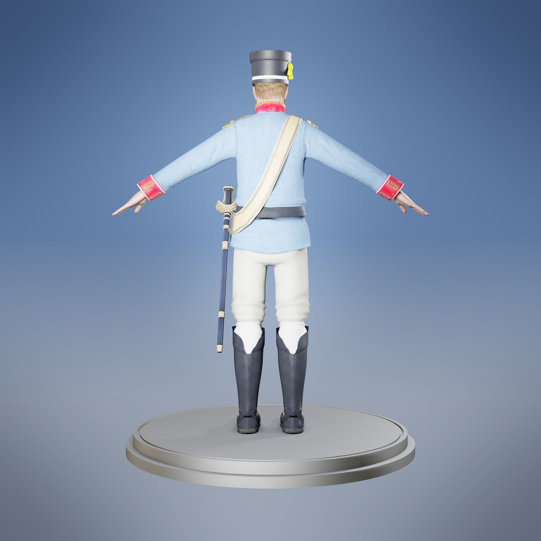 3D Dutch East India Company VOC Soldiers In Uniform - TurboSquid 2184964