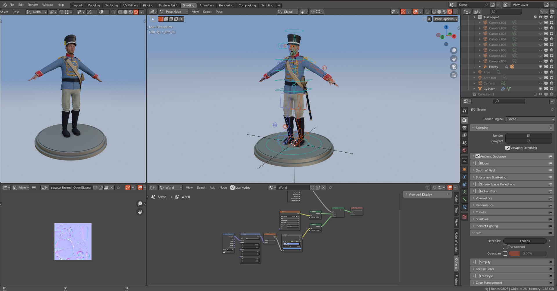 3D Dutch East India Company VOC Soldiers In Uniform - TurboSquid 2184964
