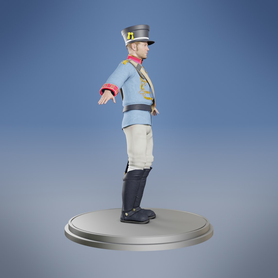 3D Dutch East India Company VOC Soldiers In Uniform - TurboSquid 2184964