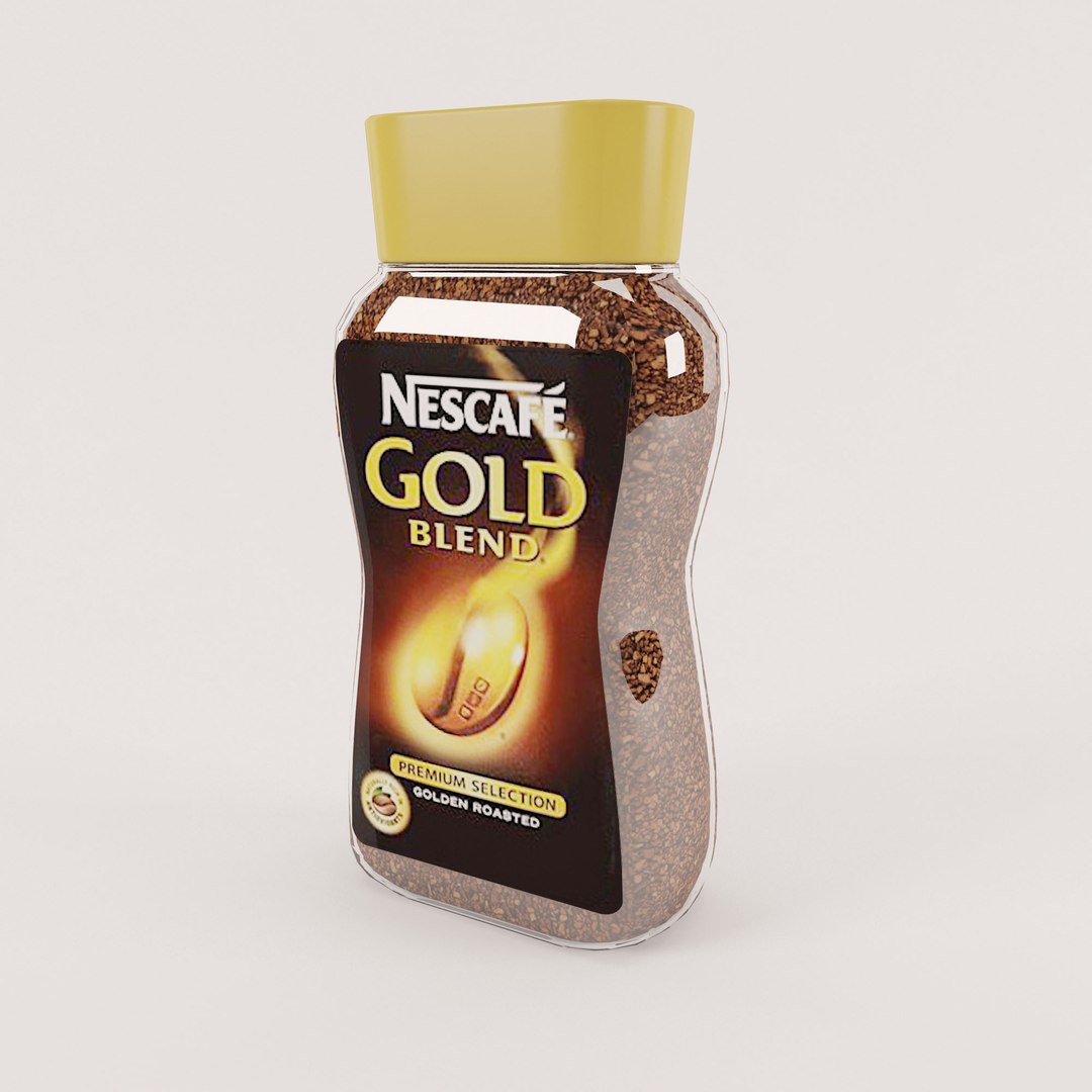 3d Coffee Nescafe Model