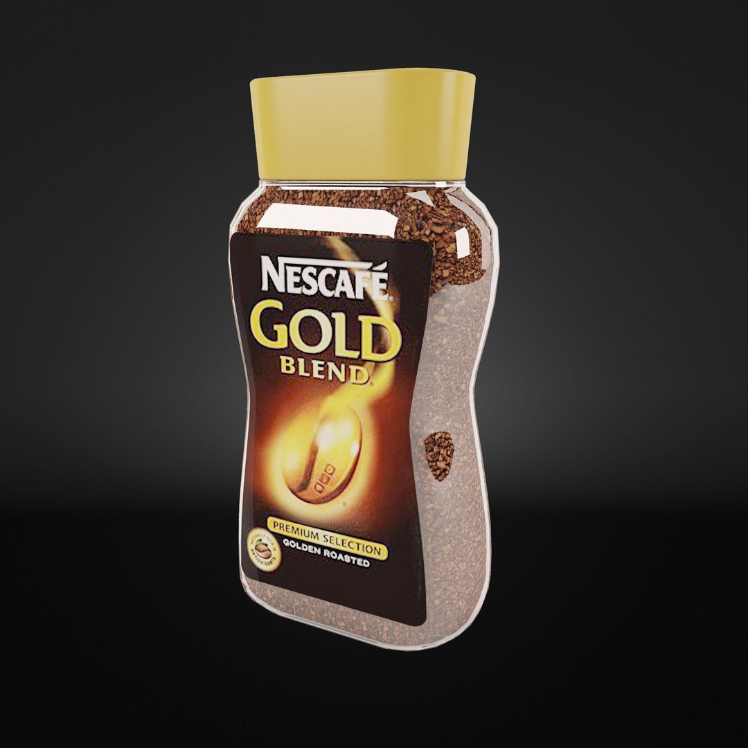3d Coffee Nescafe Model