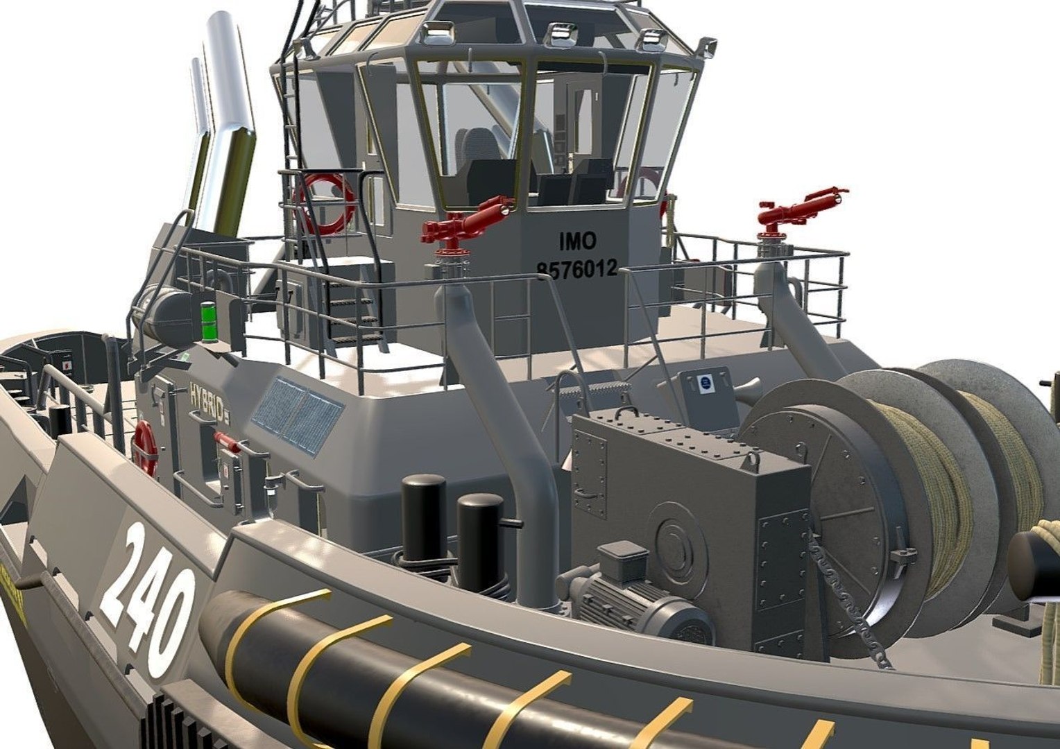 3D Military Tug - TurboSquid 1511008
