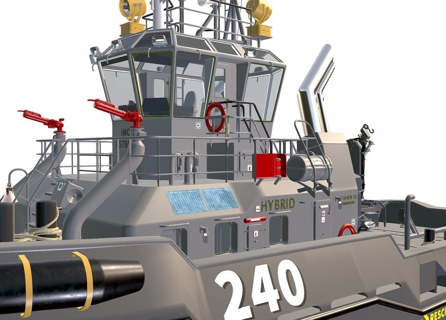 3D Military Tug - TurboSquid 1511008