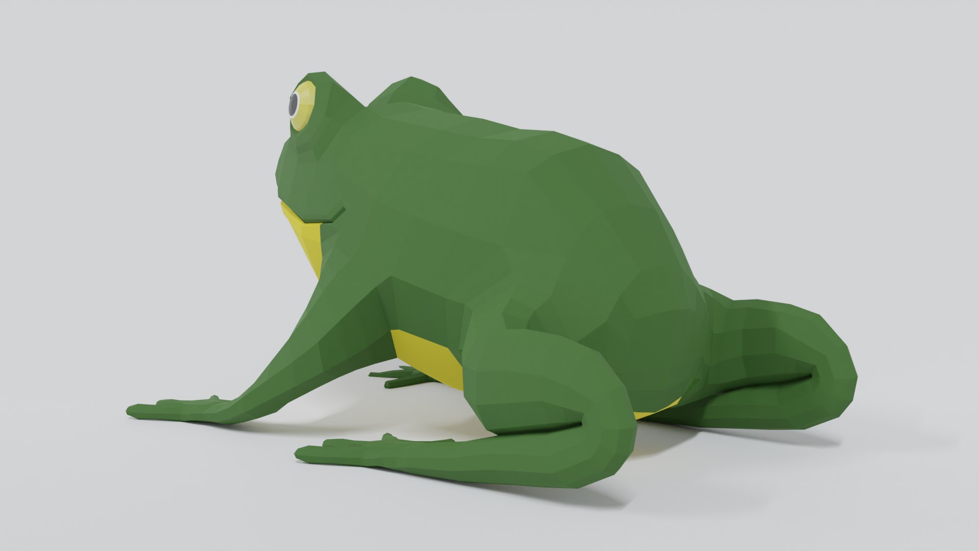 Frog Blender 3D Model - TurboSquid 1654252