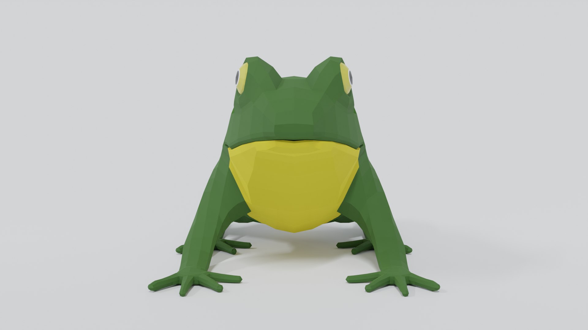 Frog Blender 3D Model - TurboSquid 1654252
