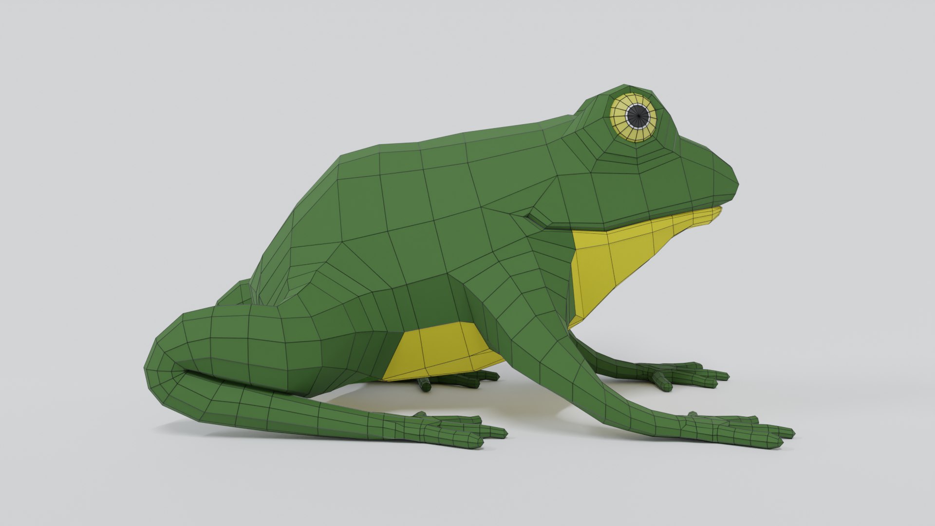 Frog Blender 3D Model - TurboSquid 1654252