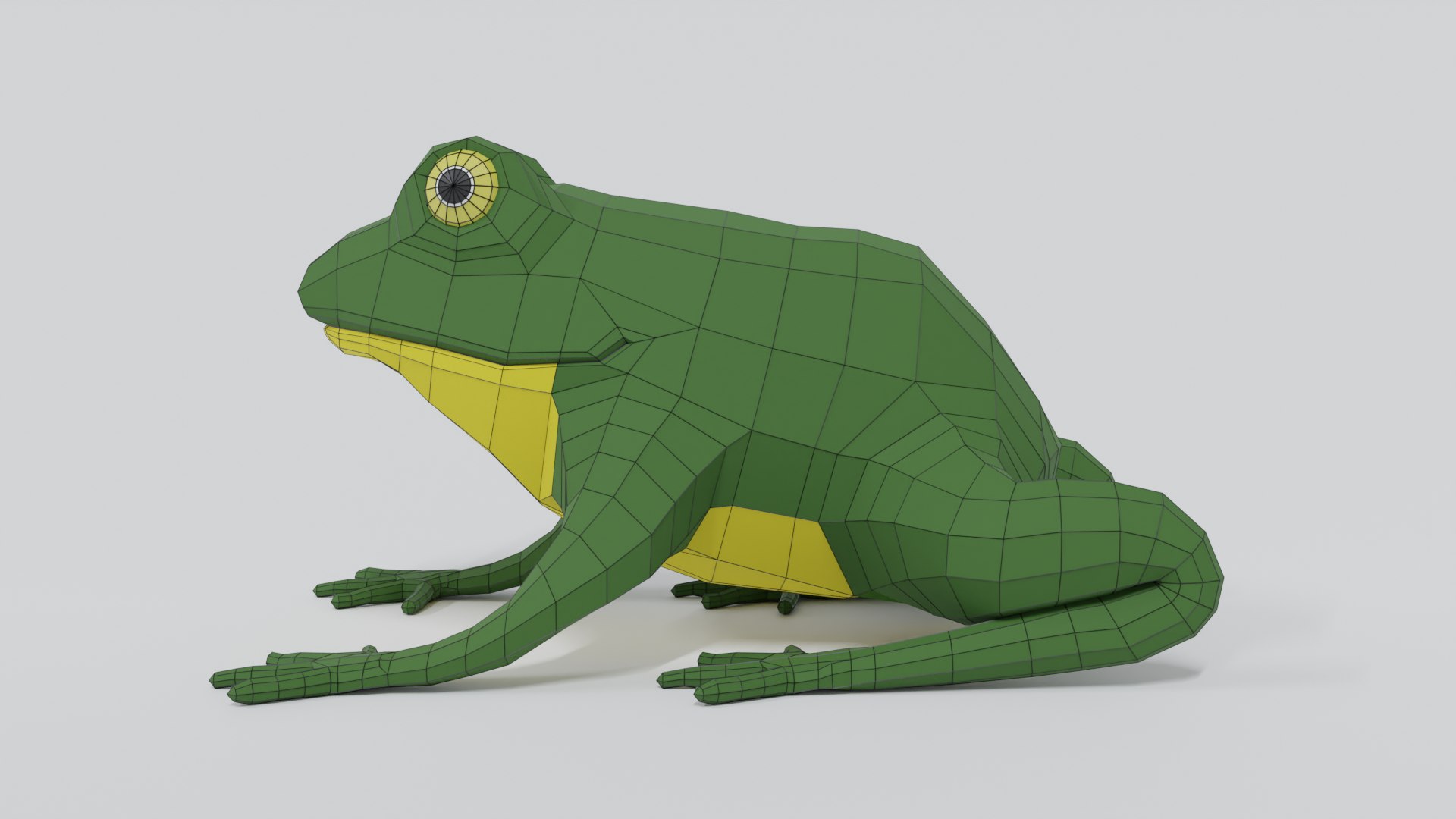 Frog Blender 3D Model - TurboSquid 1654252