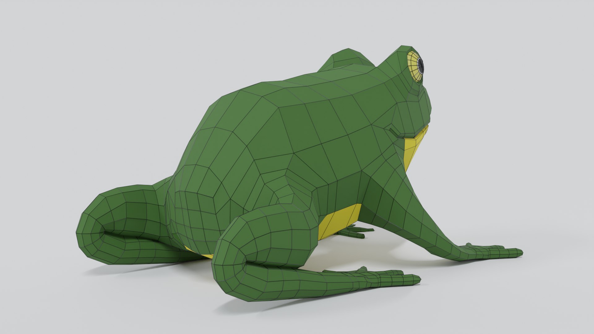 Frog Blender 3D Model - TurboSquid 1654252