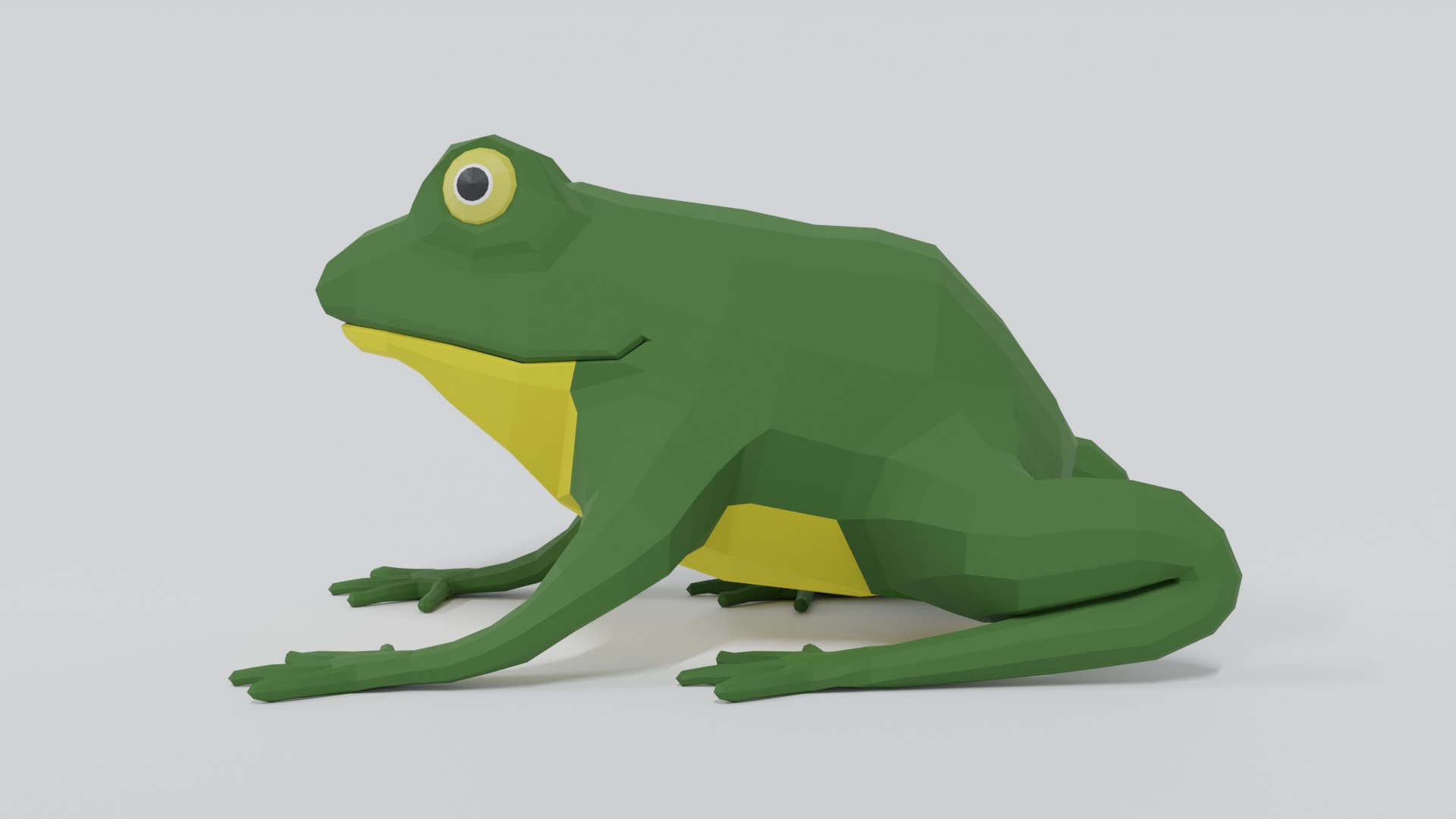 Frog Blender 3D Model - TurboSquid 1654252