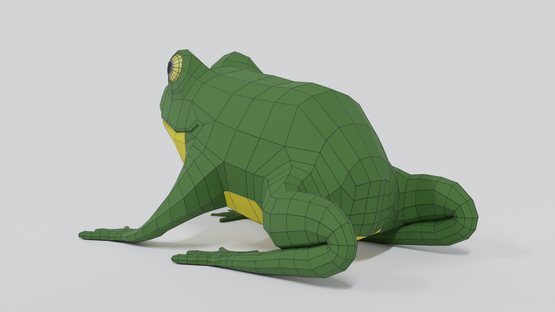Frog Blender 3D Model - TurboSquid 1654252