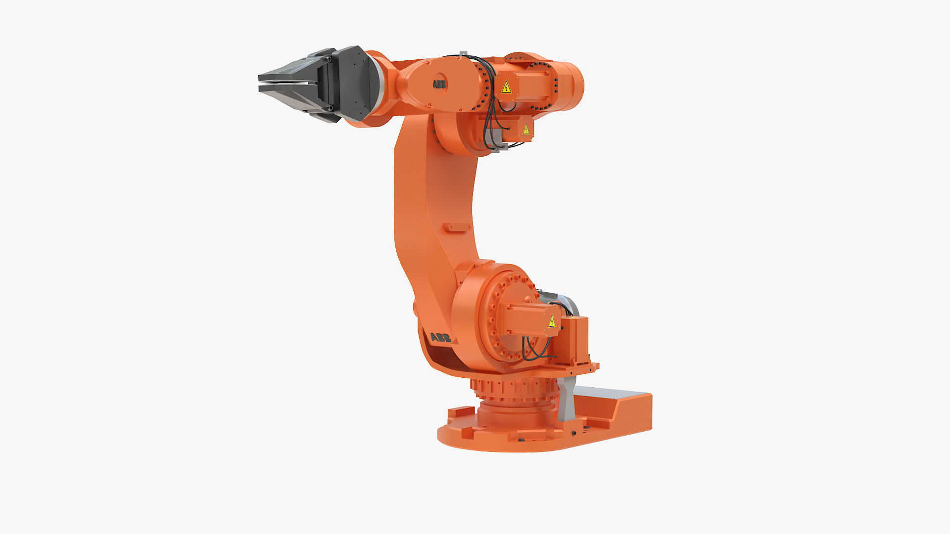ABB IRB 7600 With Gripper Orange Rigged For Maya 3D Model - TurboSquid ...