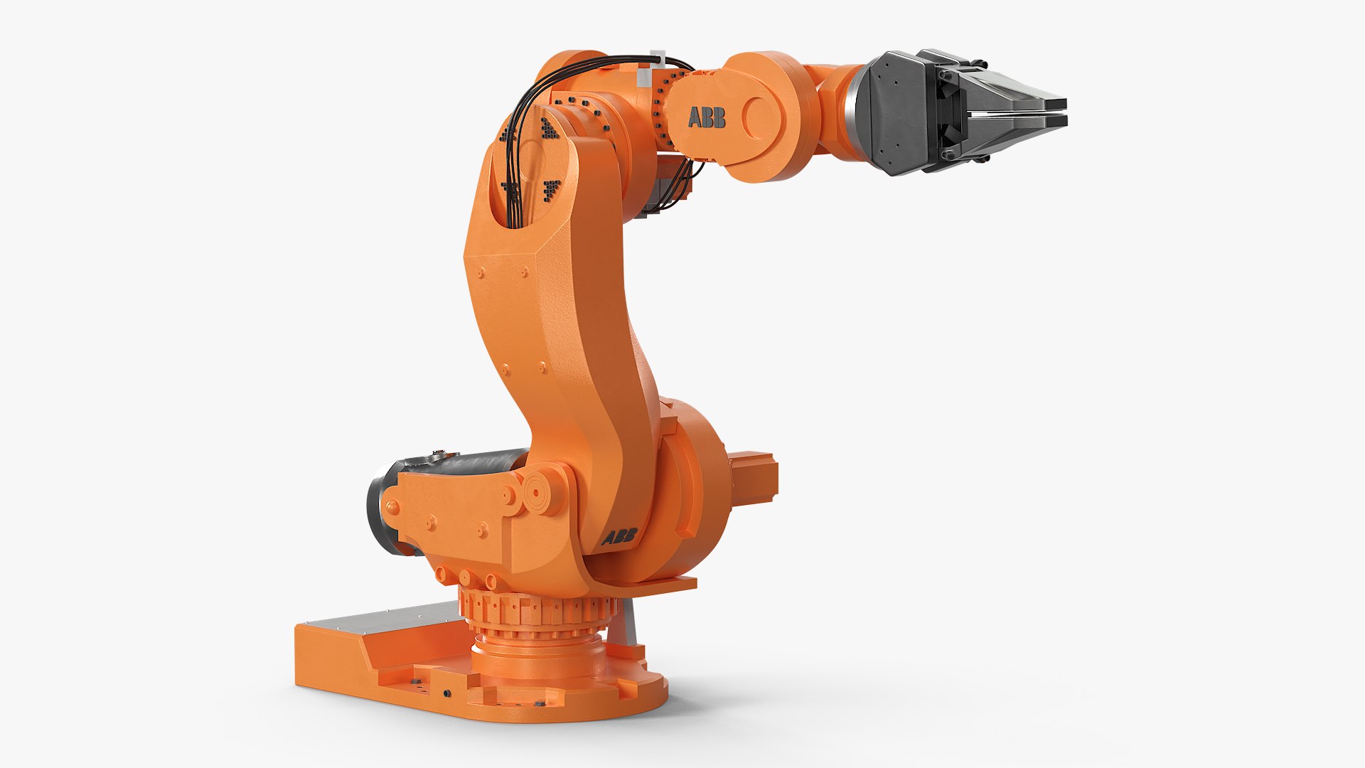 ABB IRB 7600 With Gripper Orange Rigged For Maya 3D Model - TurboSquid ...