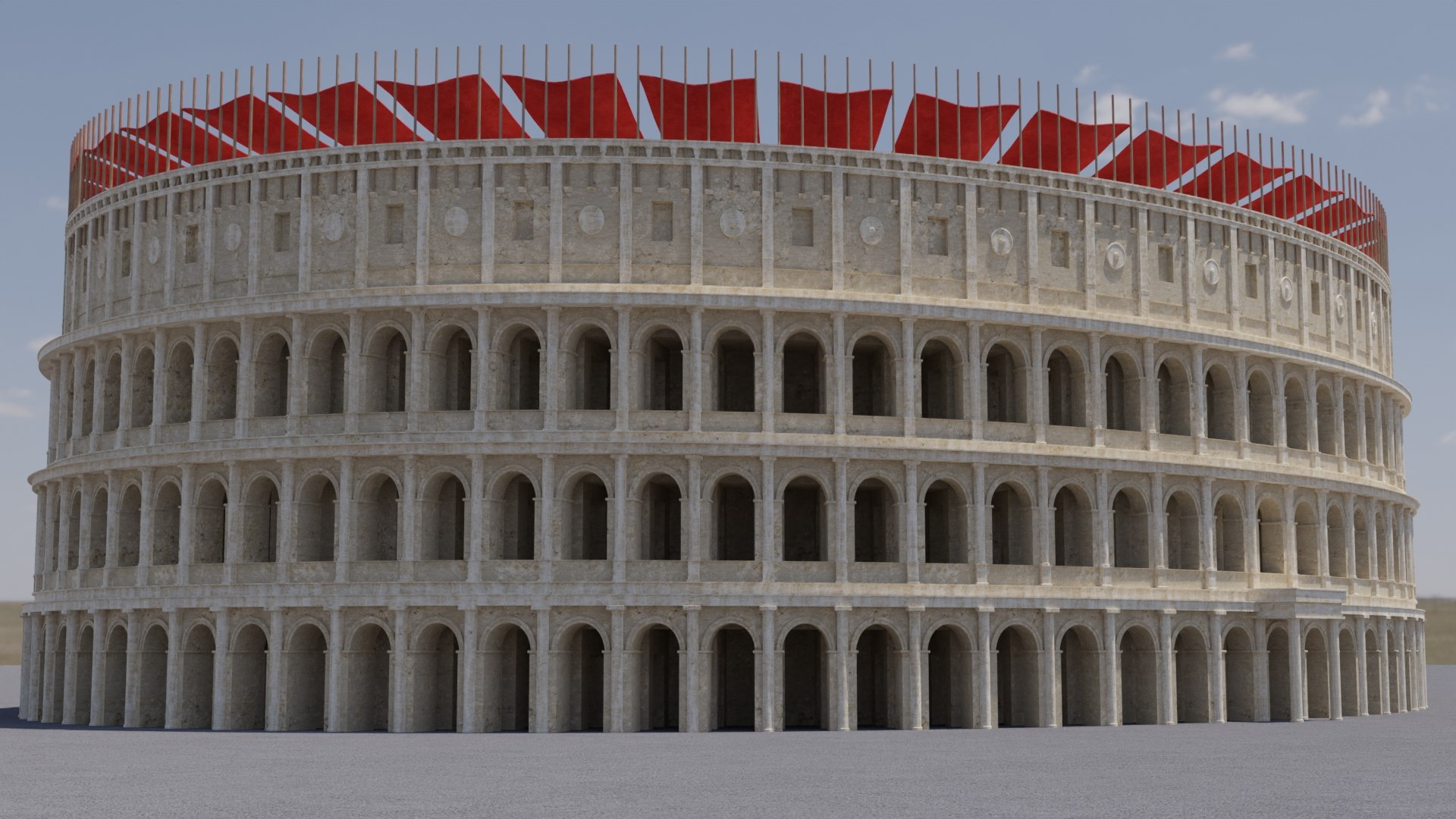 Colosseum 3D - TurboSquid 2037346