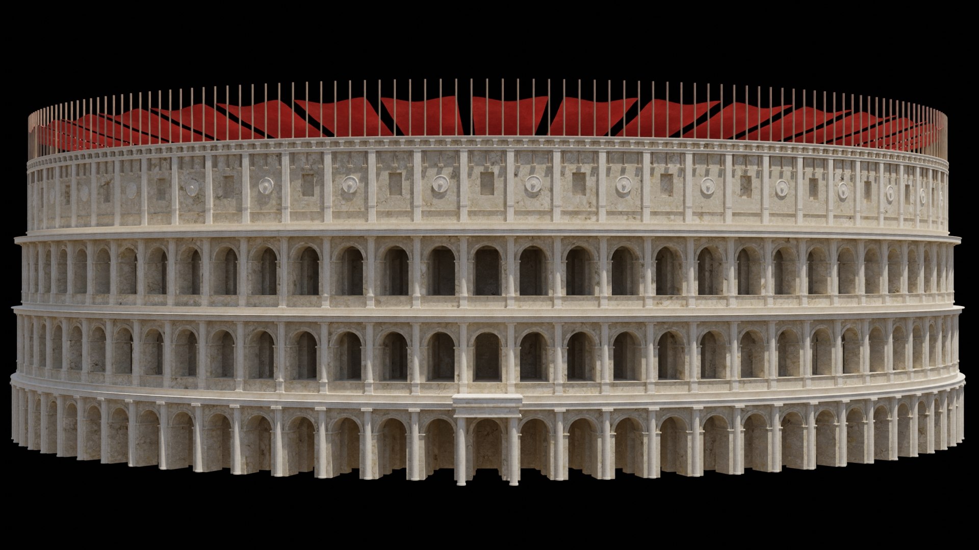 Colosseum 3D - TurboSquid 2037346