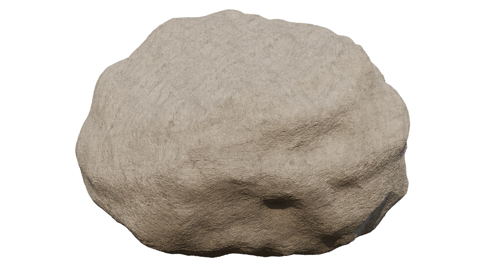 3D Gray Natural Stone - TurboSquid 2222460
