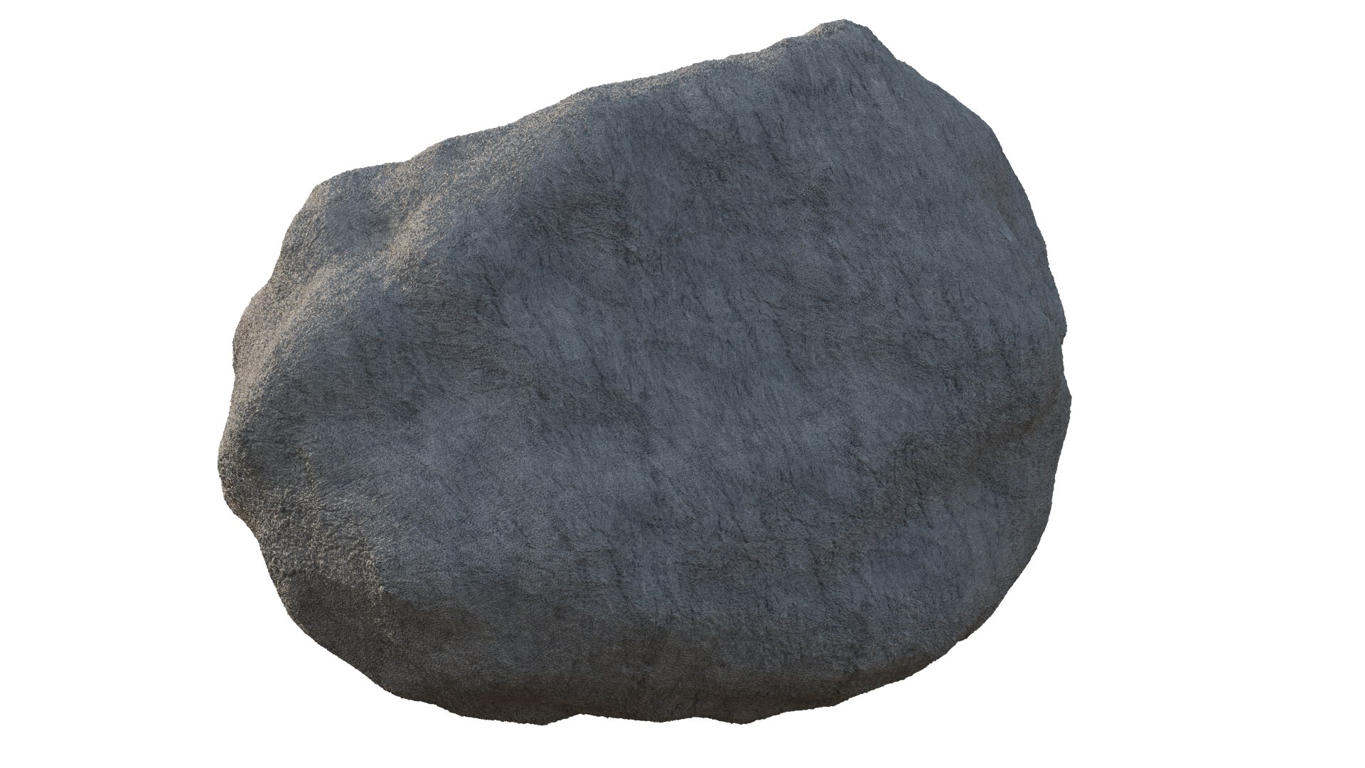 3D Gray Natural Stone - TurboSquid 2222460