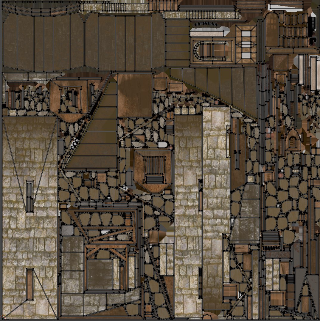 Medieval Guard Tower Model - TurboSquid 1769629