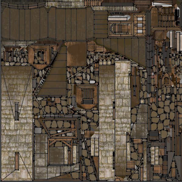 Medieval guard tower model - TurboSquid 1769629