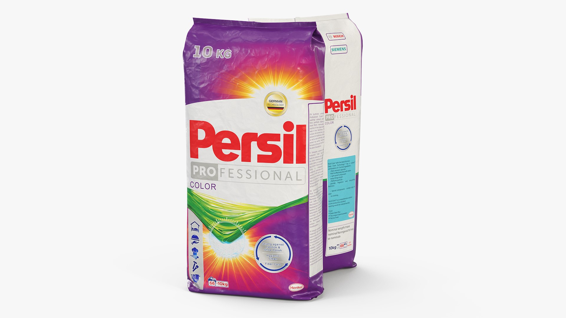 3D Model Persil Plastic Bag Detergent Powder 10kg - TurboSquid 2409989