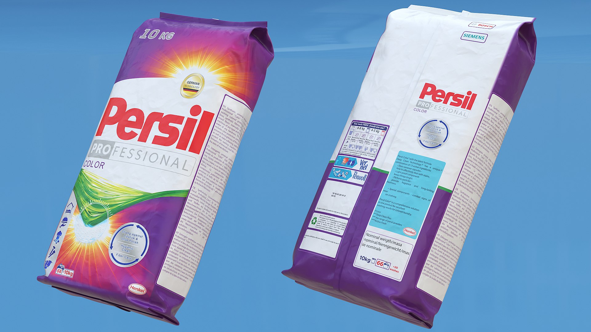 3D Model Persil Plastic Bag Detergent Powder 10kg - TurboSquid 2409989