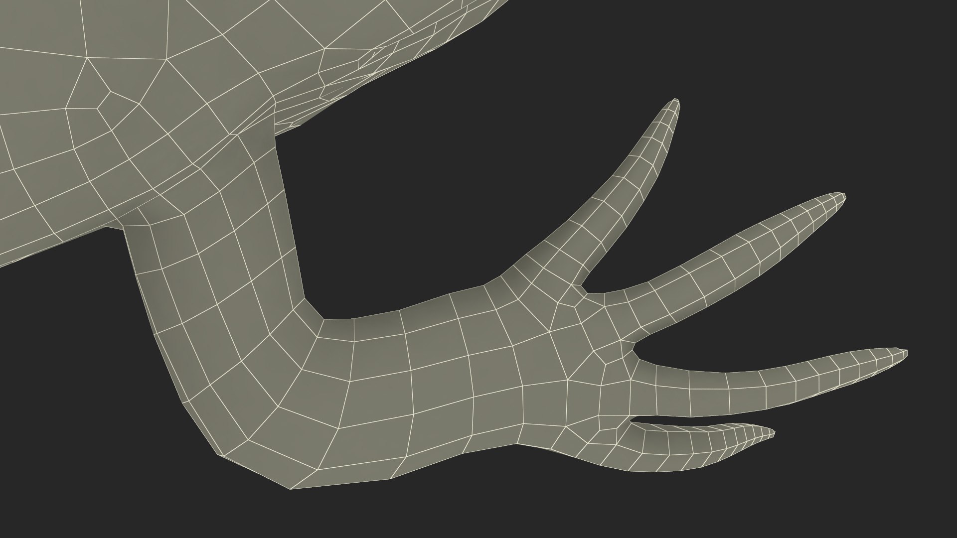 3D Xenopus African Clawed Toad Jump Pose - TurboSquid 2133621