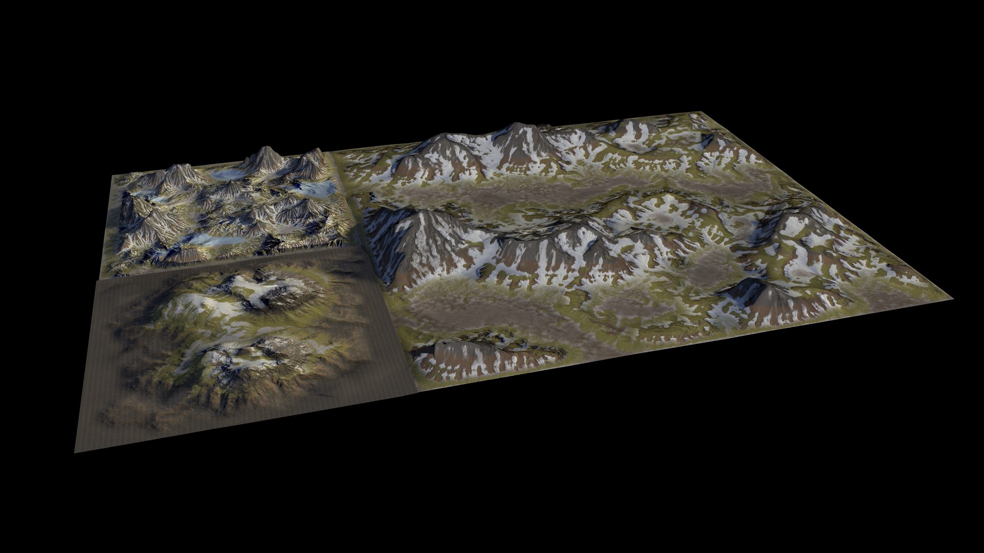 Plan V Arctic Settlement A Multi-Purpose World-Building Kit 3D Model ...