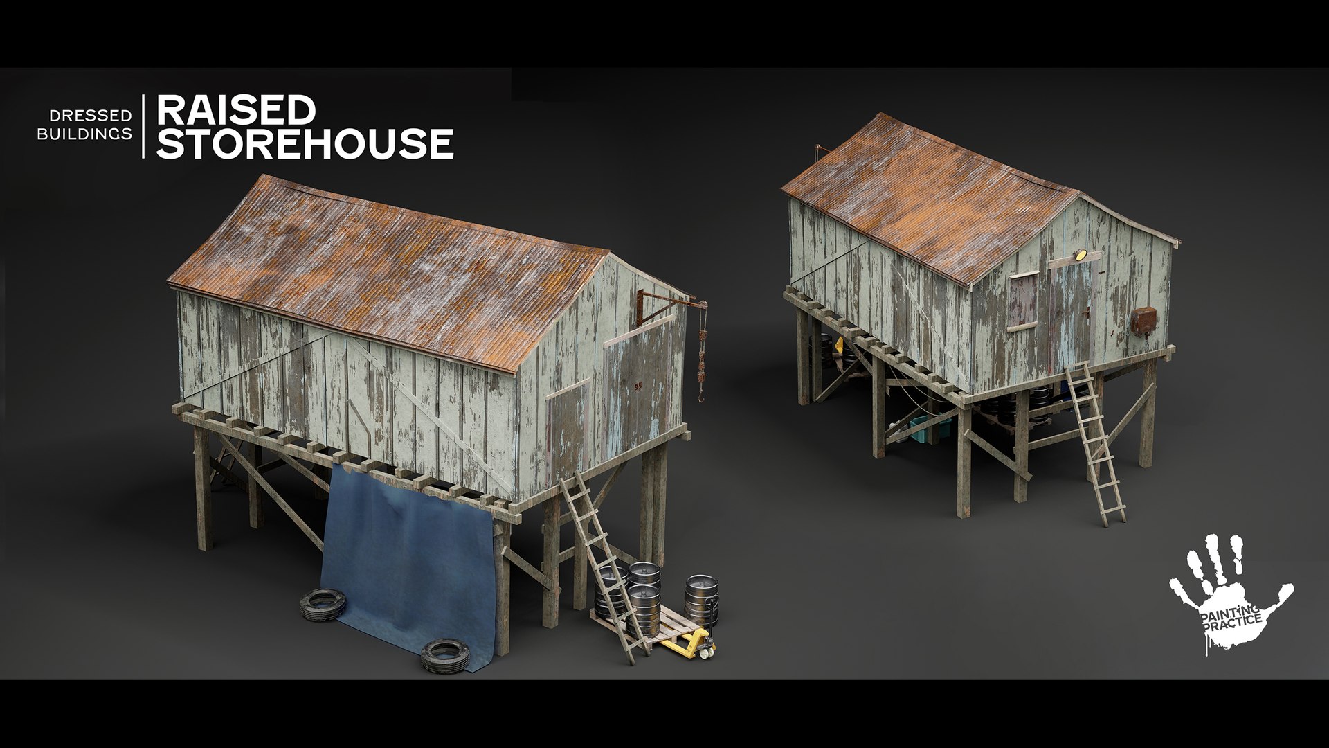 Plan V Arctic Settlement A Multi-Purpose World-Building Kit 3D Model ...