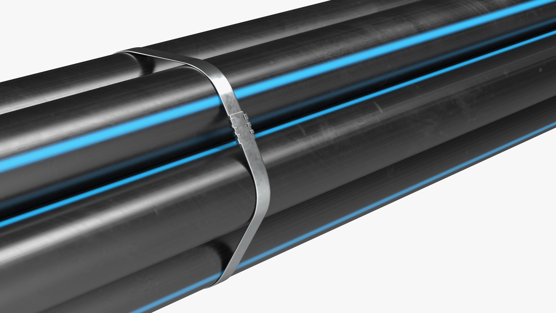 Thick Plastic Pipes Bundle 6 Meters 3D Model - TurboSquid 2211474