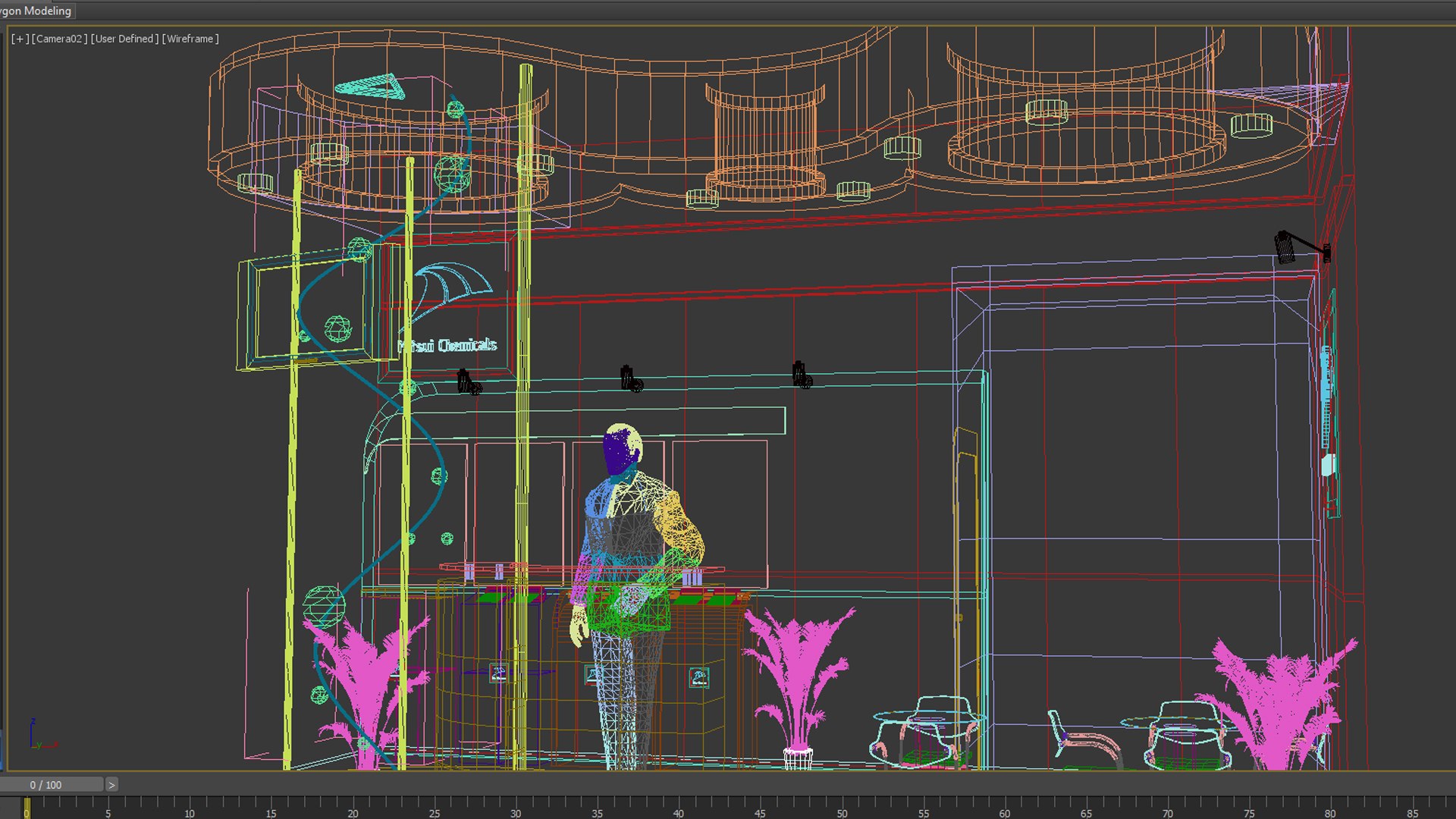 6x3 Booth Design 3D Model - TurboSquid 1854512