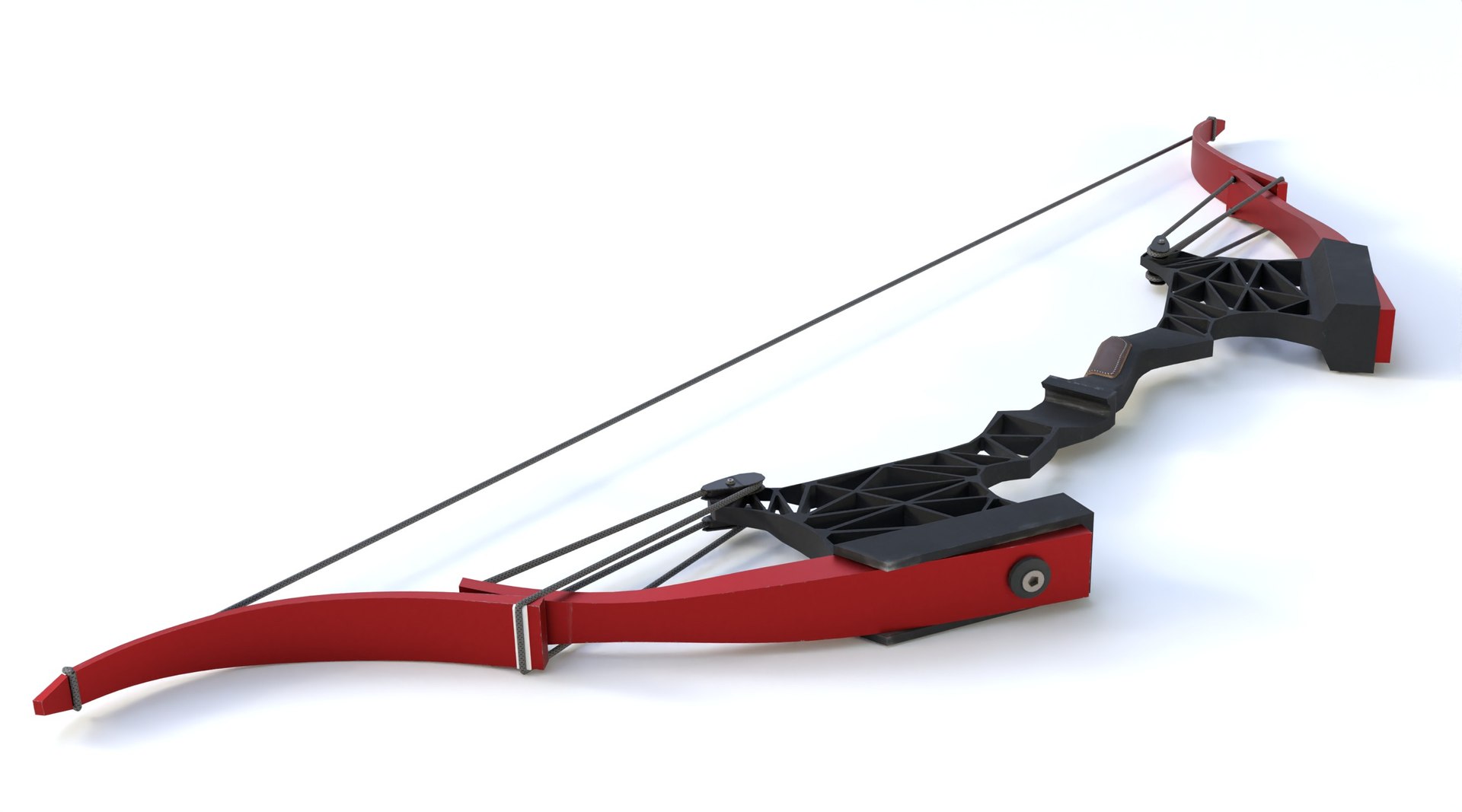 Compound Recurve Bow - Game Ready 3D Model - TurboSquid 2181891
