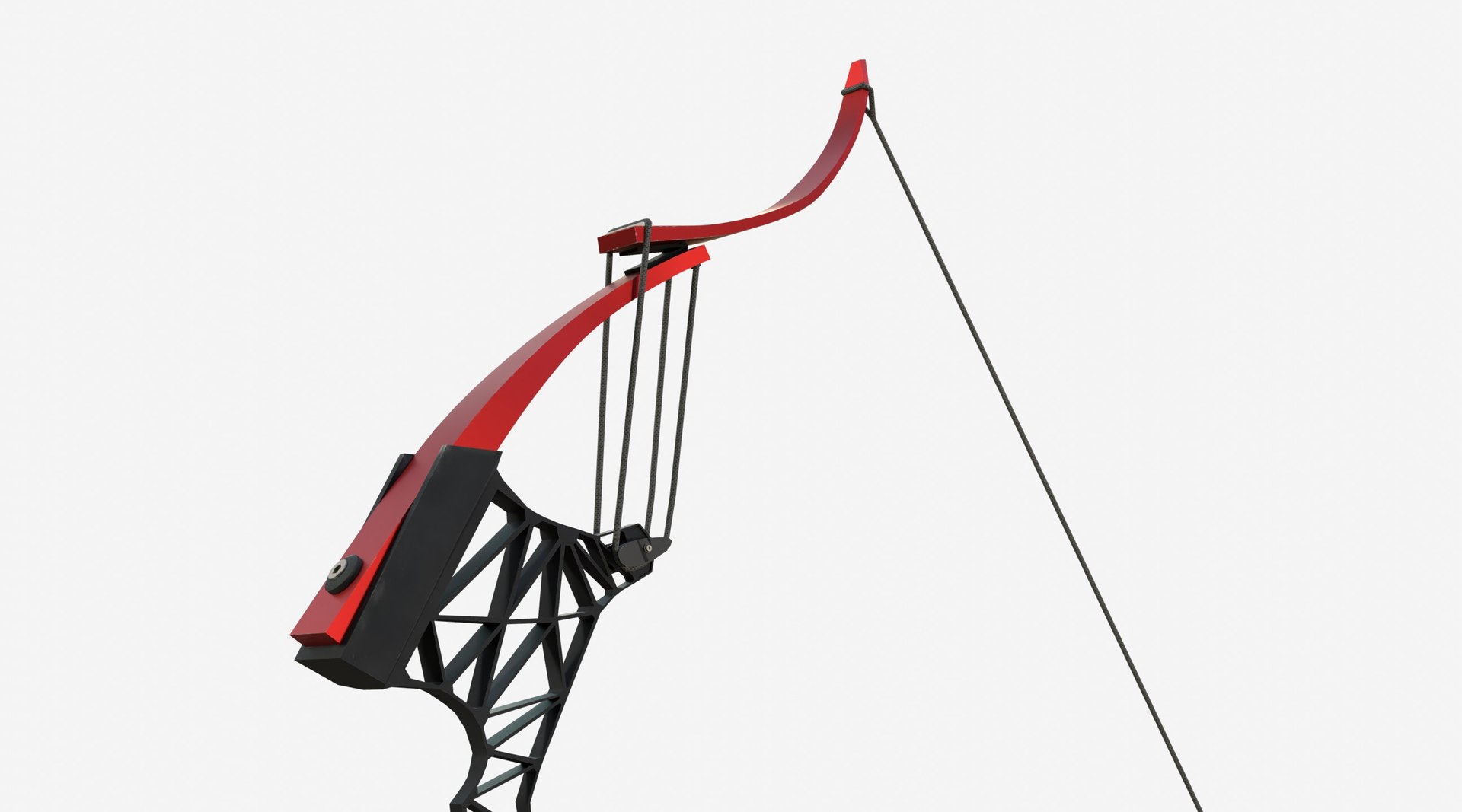 Compound Recurve Bow - Game Ready 3D Model - TurboSquid 2181891