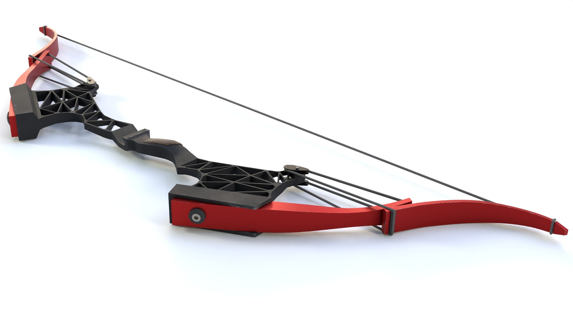 Compound Recurve Bow - Game Ready 3D Model - TurboSquid 2181891