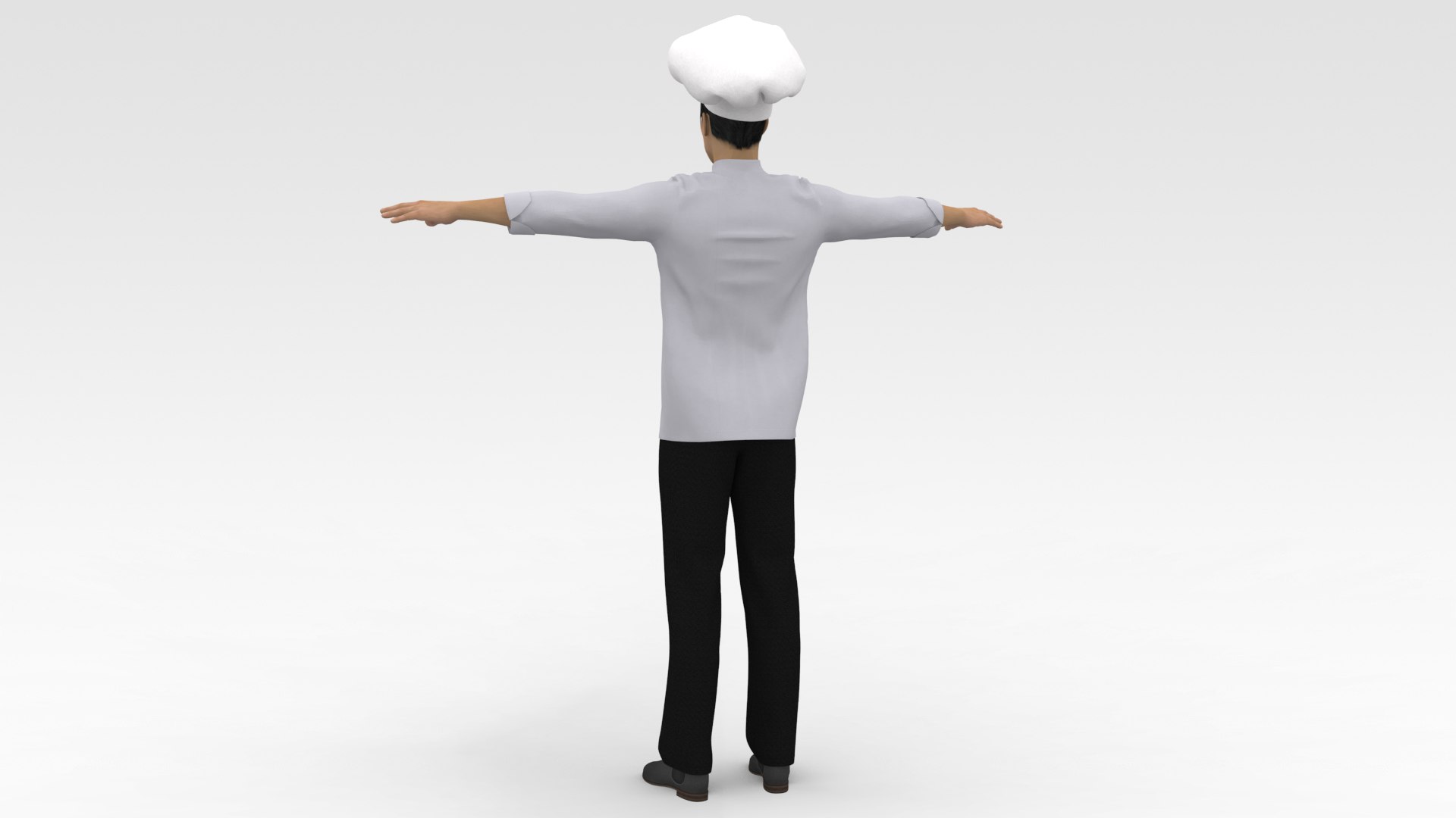 Male Chef Model - TurboSquid 1820384