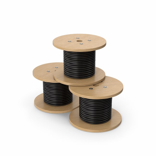 Cable Reel Drums Stack3D模型 - TurboSquid 1989137