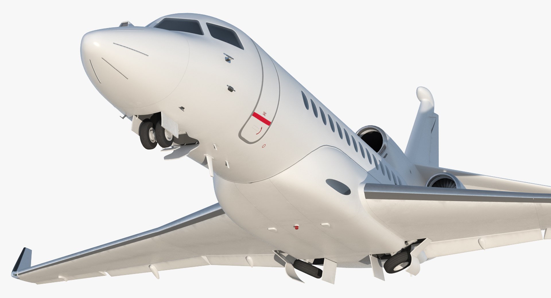 Business Jet Dassault Falcon 3D Model | 1147298 | TurboSquid