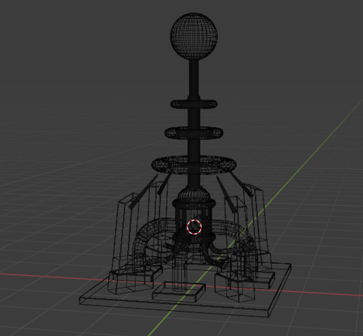 3D Tesla Coil Turret Model - TurboSquid 1596372