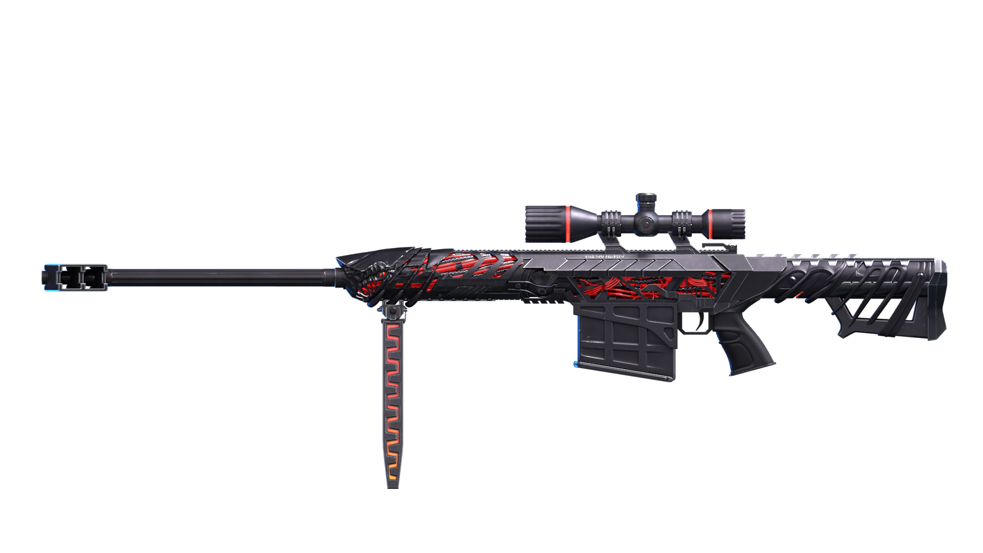 3D Barrett M82A1 Gun Arms Weapons Model - TurboSquid 1907194