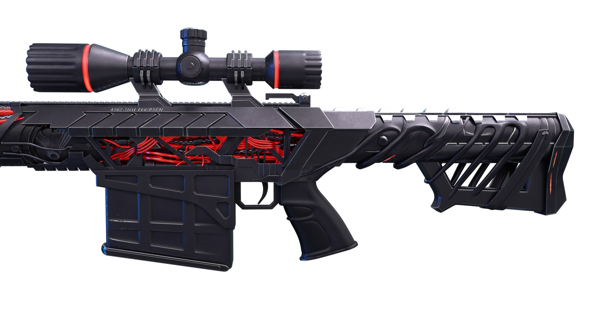 3D Barrett M82A1 Gun Arms Weapons Model - TurboSquid 1907194