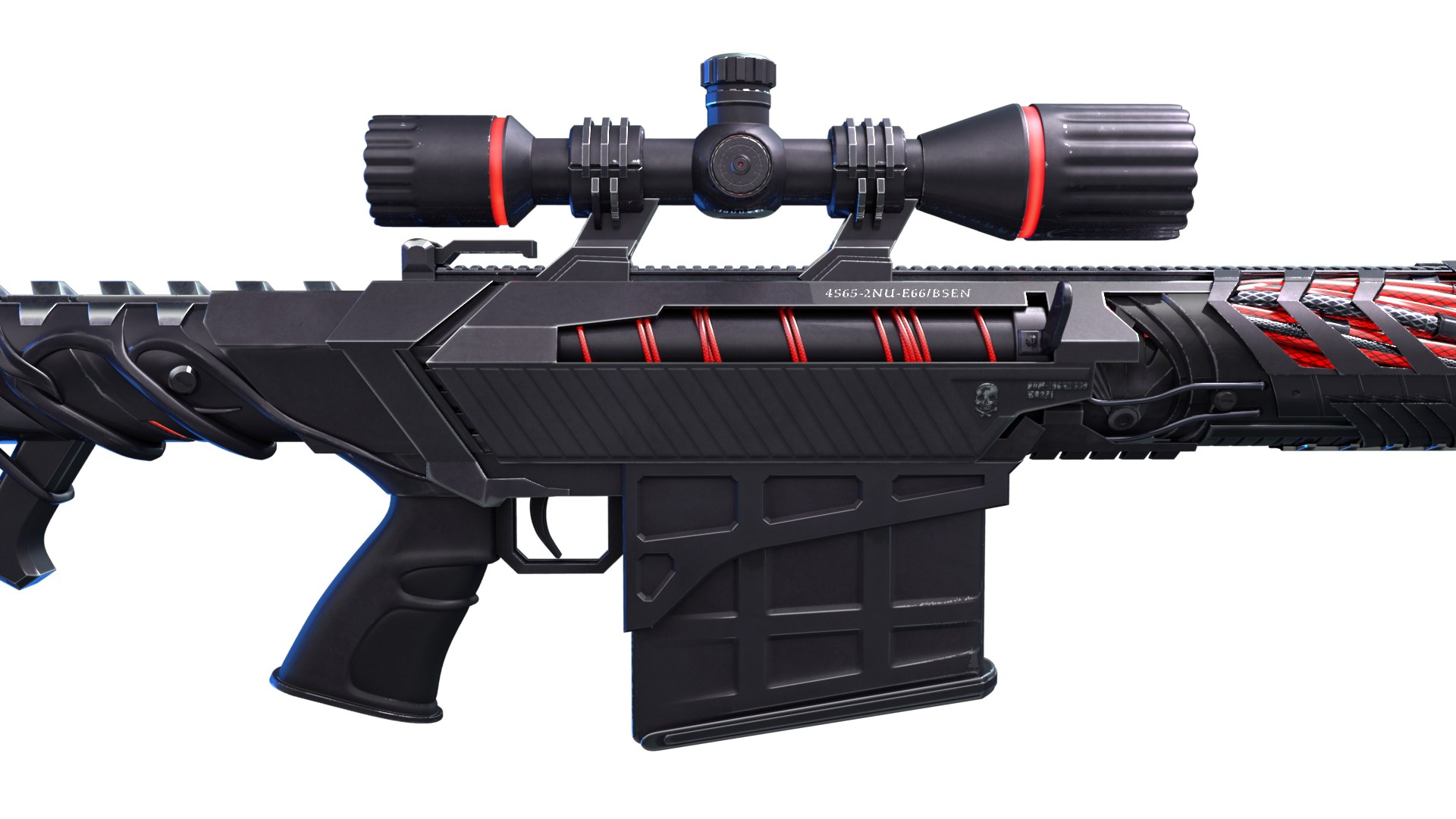 3D Barrett M82A1 Gun Arms Weapons Model - TurboSquid 1907194