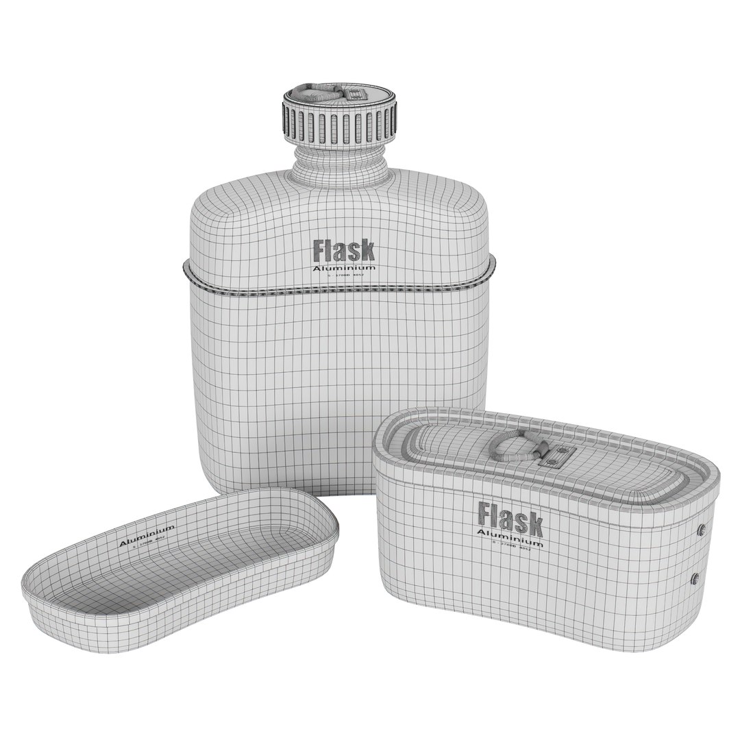 Free 3D Model Flask - TurboSquid 2121006