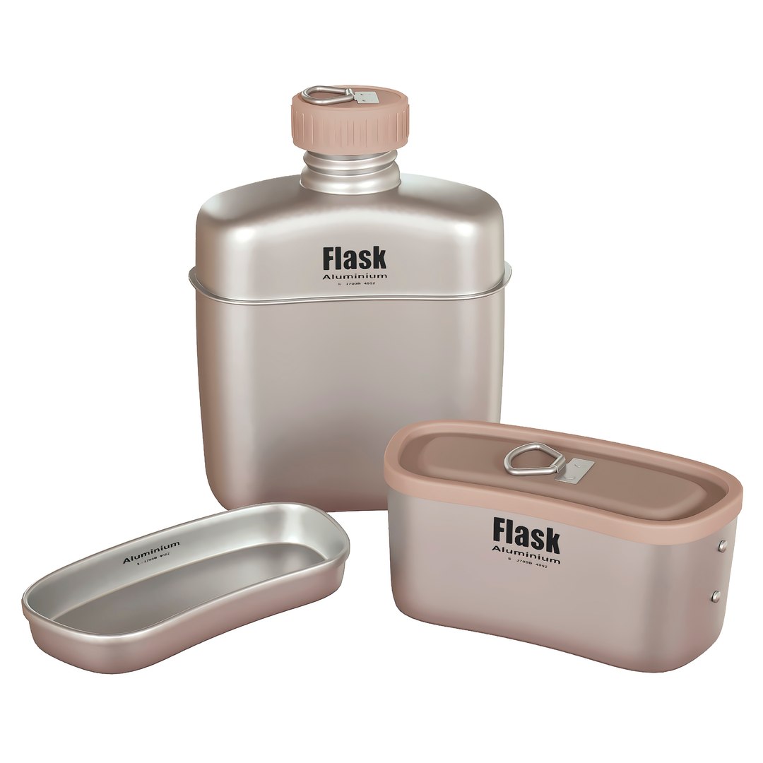 Free 3d Model Flask Turbosquid 2121006 